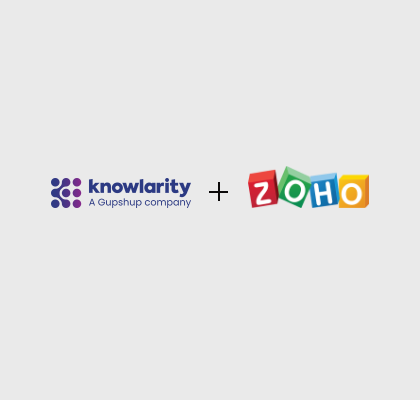 Knowlarity SuperReceptionist Integration with Zoho Products - Our Partners